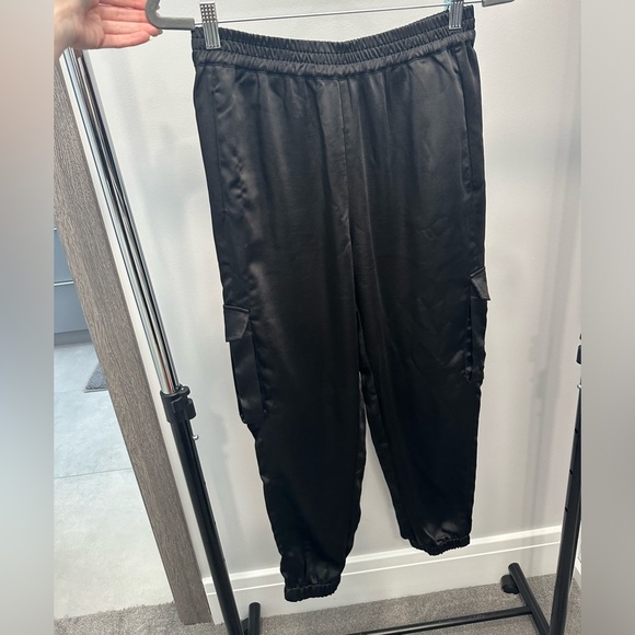 Generation Love | Pants & Jumpsuits | Generation Love Chandra Satin Jogger | Poshmark